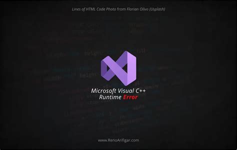 Memperbaiki Microsoft Visual C Runtime Error Renoarifigar