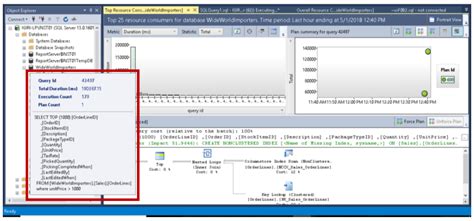Exploring Sql Server 2016 Query Store Gui