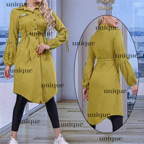 خرید و قیمت مانتو زنانه و دخترانه مناسب فصل تنسل نخ میله ای پایین حلال