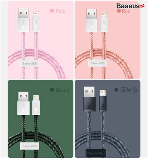 Cáp Sạc Nhanh iPhone Baseus Dynamic 2 Series cho iPhone C to Lightning