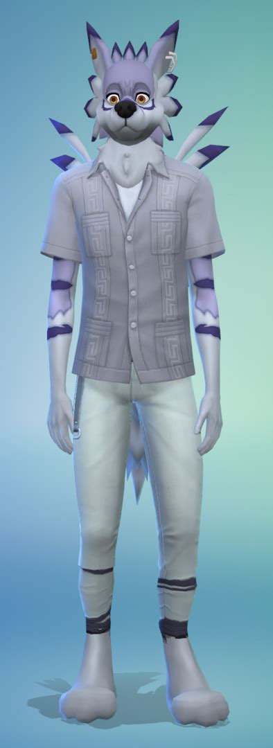 Digimod By Leljas Play As Renamon And Or Garurumon From Digimon Downloads The Sims 4