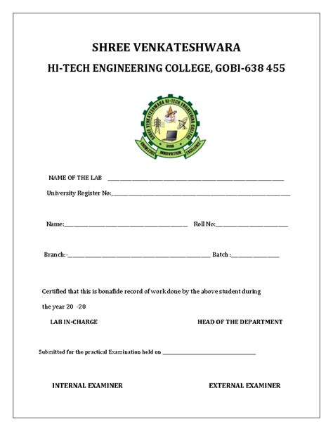 cs3501 compiler design lab manual shree venkateshwara hi tech
