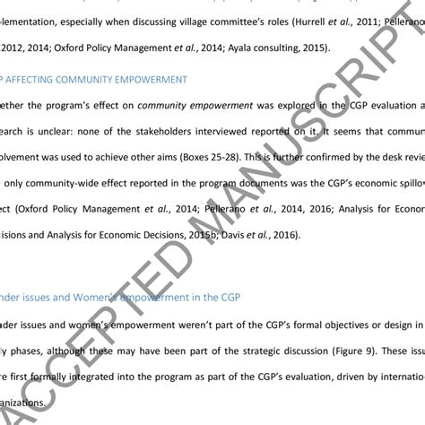 Mapping The Role S Of Gender Issues And Women S Economic Empowerment Download Scientific