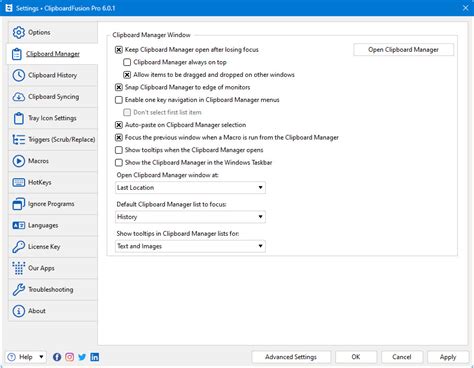Clipboard Manager Features ClipboardFusion By Binary Fortress Software