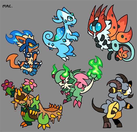 Pokemon Fusions By Macarrones05 On Newgrounds