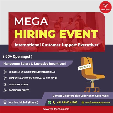 Vitaltech Solutions On Linkedin Bpohiring Customercareexecutive