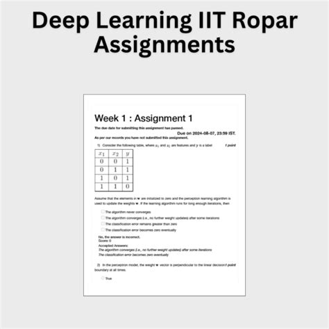 Deep Learning Iit Ropar Assignments Notes Le Lo