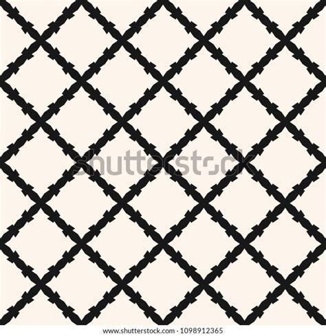 Square Grid Vector Seamless Pattern Abstract Stock Vector Royalty Free 1098912365 Shutterstock