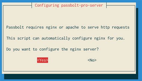 debian ubuntu manual configuration passbolt documentation