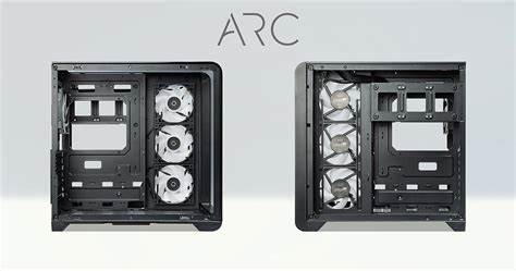 Arc Tecware Curved Tempered Glass Atx Case