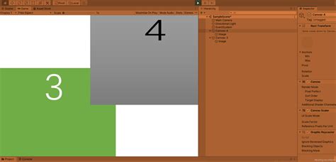 在unity的ugui系统里使用renderer的显示层级研究 二 Canvas组件之间的显示规则unity两个canvas Csdn博客