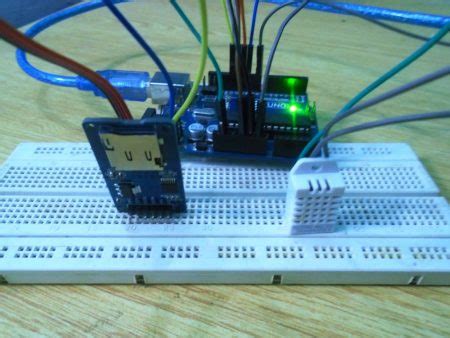 Temperature And Humidity Data Logger With Sd Card Using Arduino