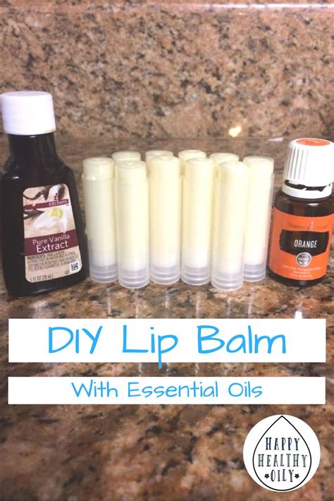 Homemade Natural Lip Balm Diy Recipe Artofit