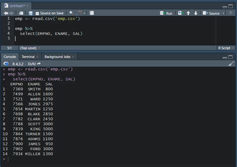 [복습] r programming language 에서의 구조적 문법 dplyr