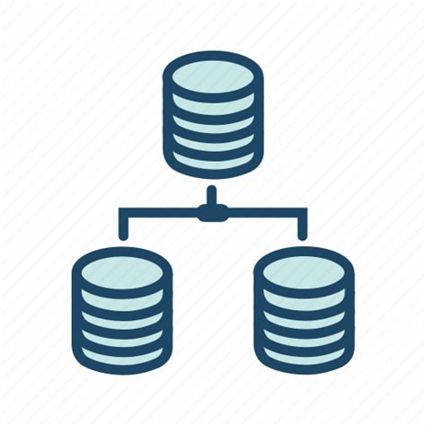 Bigdata Data Server Database Communication Distributed Computing Distributed Database Icon