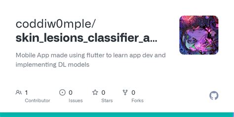 GitHub Coddiw0mple Skin Lesions Classifier App Mobile App Made Using