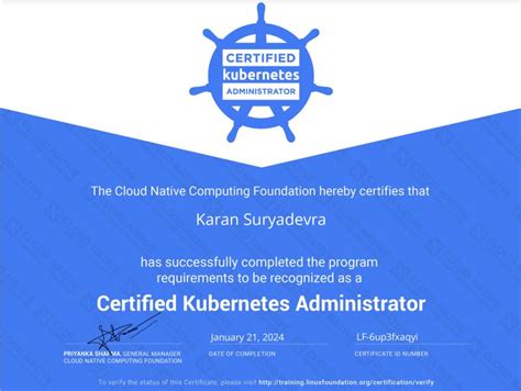 Karan Suryadevra On Linkedin Cka Kubernetes Certifiedkubernetesadministrator 34 Comments