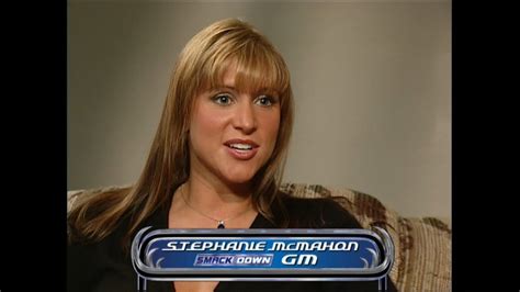 Michael Cole Interviews Stephanie Mcmahon Before No Mercy Smackdown