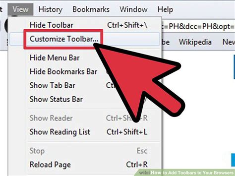Ways To Add Toolbars To Your Browsers WikiHow