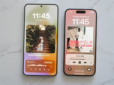 One Ui 7 Vs Ios 18 Comparație între Panoul De Lansare Rapidă și