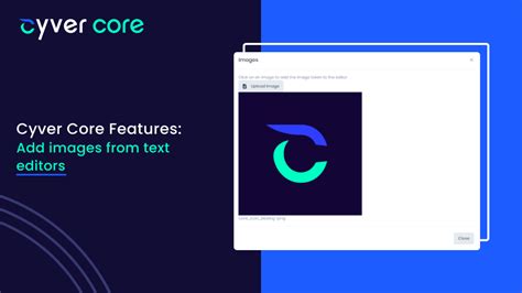 Feature Highlight Add Images From Text Editors Cyver Core