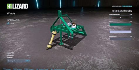 Oldtimer Seilwinde V1 0 0 1 For Fs22 Farming Simulator 2022 19 Mod