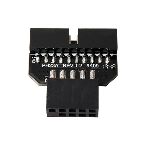 China Motherboard Usb2 0 9pin To Usb3 0 20pin Front Panel Connector Converter Usb 3 0 To Usb 2 0