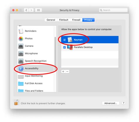 How To Configure Macos Security Options For Keyman