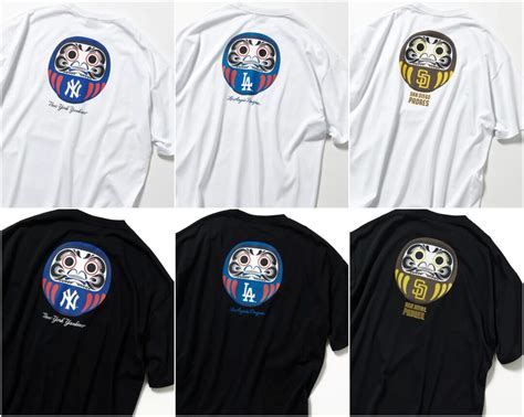 Freaks Store × Mlb 別注 “daruma” ビッグシルエットteeが発売 フリークスストア エムエルビー Fullress