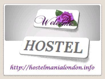 PPT Hostel PowerPoint Presentation Free To Download Id 5ce35e NmRhM