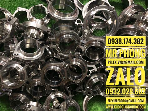 Khớp nối nhanh clamp inox Clamp inox Thông số clamp Clamp ống Clamp vi sinh Clamp