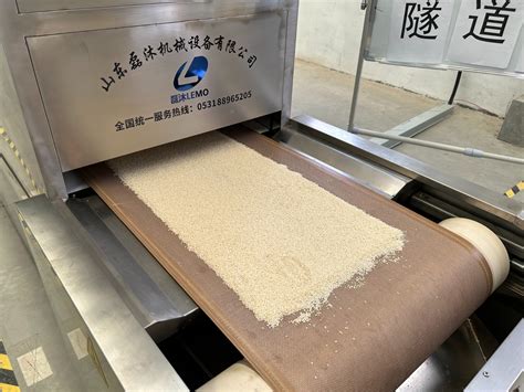 五谷杂粮微波熟化设备 山东磊沐机械设备有限公司官网