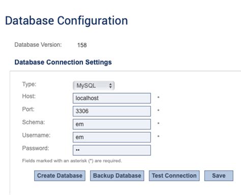 database configuration soatest and virtualize with ctp 2023 1 parasoft documentation