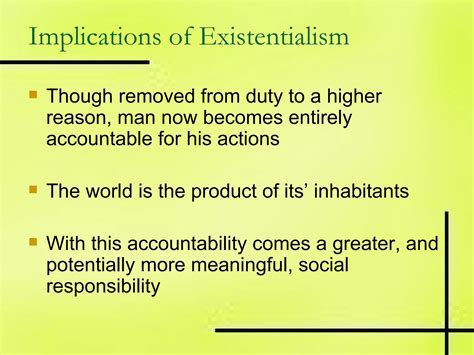 Basic Existentialism PPT