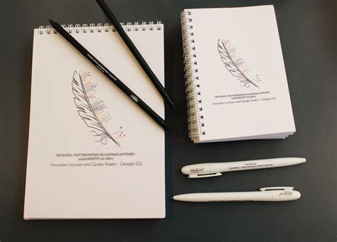 ბლოკნოტი ზამბარიანი სარეკლამო კომპანია ბრენდჰენდი • Brandhand