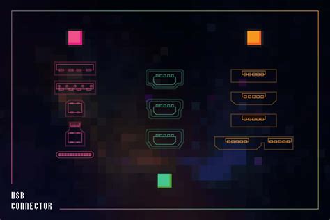 Usbコネクター（端子形状）種類一覧表｜8vivid