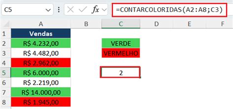 contar célula com cor no vba excel easy