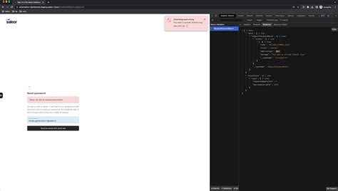 Bug `requestpasswordreset` Mutation Returns Incorrect Error When