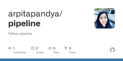 GitHub Arpitapandya Pipeline Python Pipeline