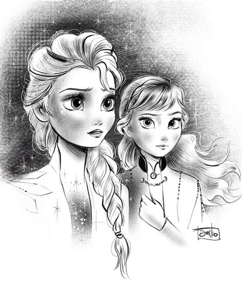 Elsa And Anna Fan Art • Frozen Ii Fan Art Frozen Disney Princesas Disney Dibujos