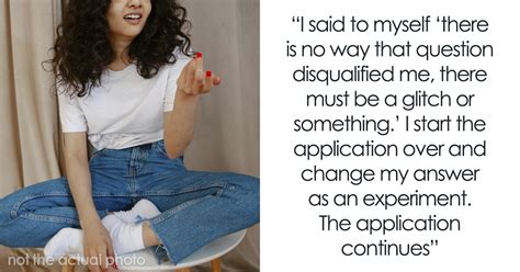 Woman Gets Rejected From Job Application After The First Question Decides To Test The Process