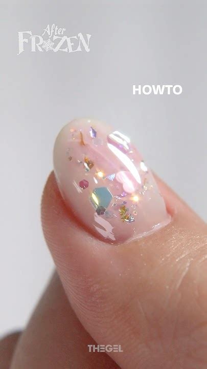 간단한 뉘앙스네일 하는법 애프터프로즌 Youtube