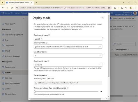 Create A Fine Tuned Gpt Model Using Azure Openai Services Insight