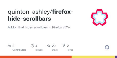 GitHub Quinton Ashley Firefox Hide Scrollbars Addon That Hides Scrollbars In Firefox V57