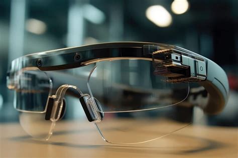 Premium Ai Image Augmented Reality Glasses Display Realtime Information Overlay For Users