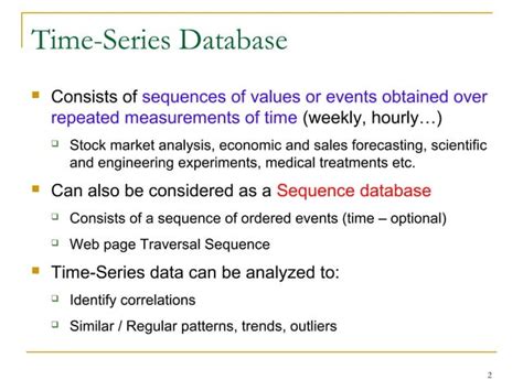 5 2 Mining Time Series Data Ppt
