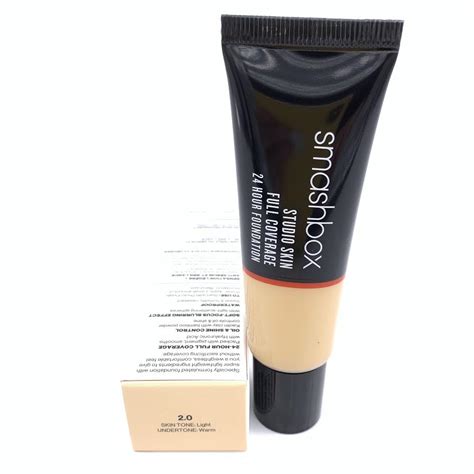 Smashbox Studio Skin Full Coverage 24 Hr Foundation 2.0 Light/ Warm ...