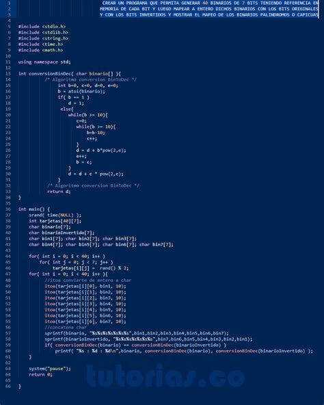 Arrays Turbo C Mapeo De Bits Palindromos Arrays Turbo C Mapeo De Bits Palindromos