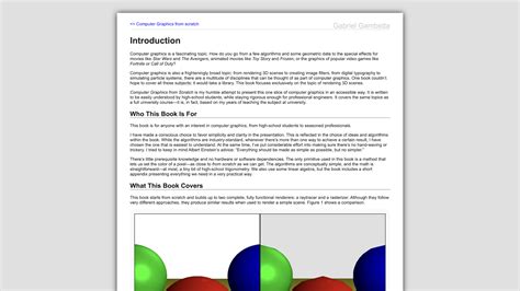 Computer Graphics From Scratch Online Playground