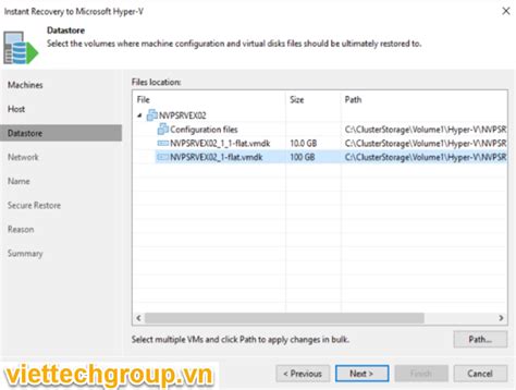 CÁch ChuyỂn MÁy Ảo Vm TỪ Vmware Vsphere Esxi Sang Hyper V BẰng Veeam Backup And Replication PhẦn